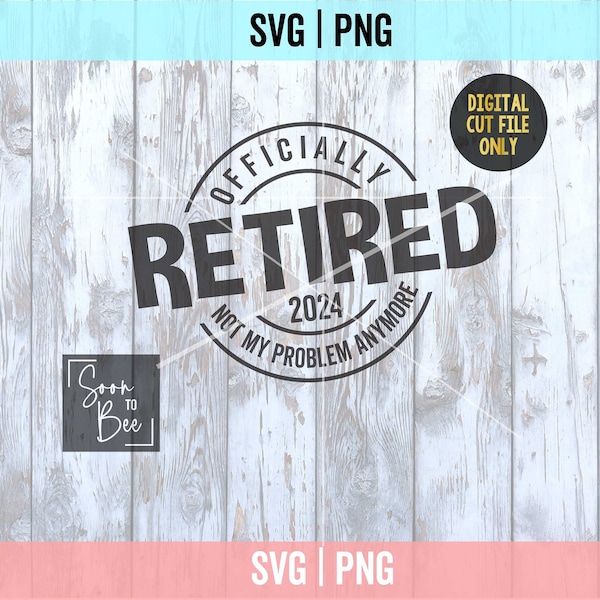 Retired Svg - Etsy