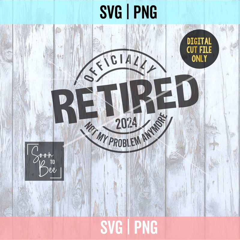 Retired Svg - Etsy