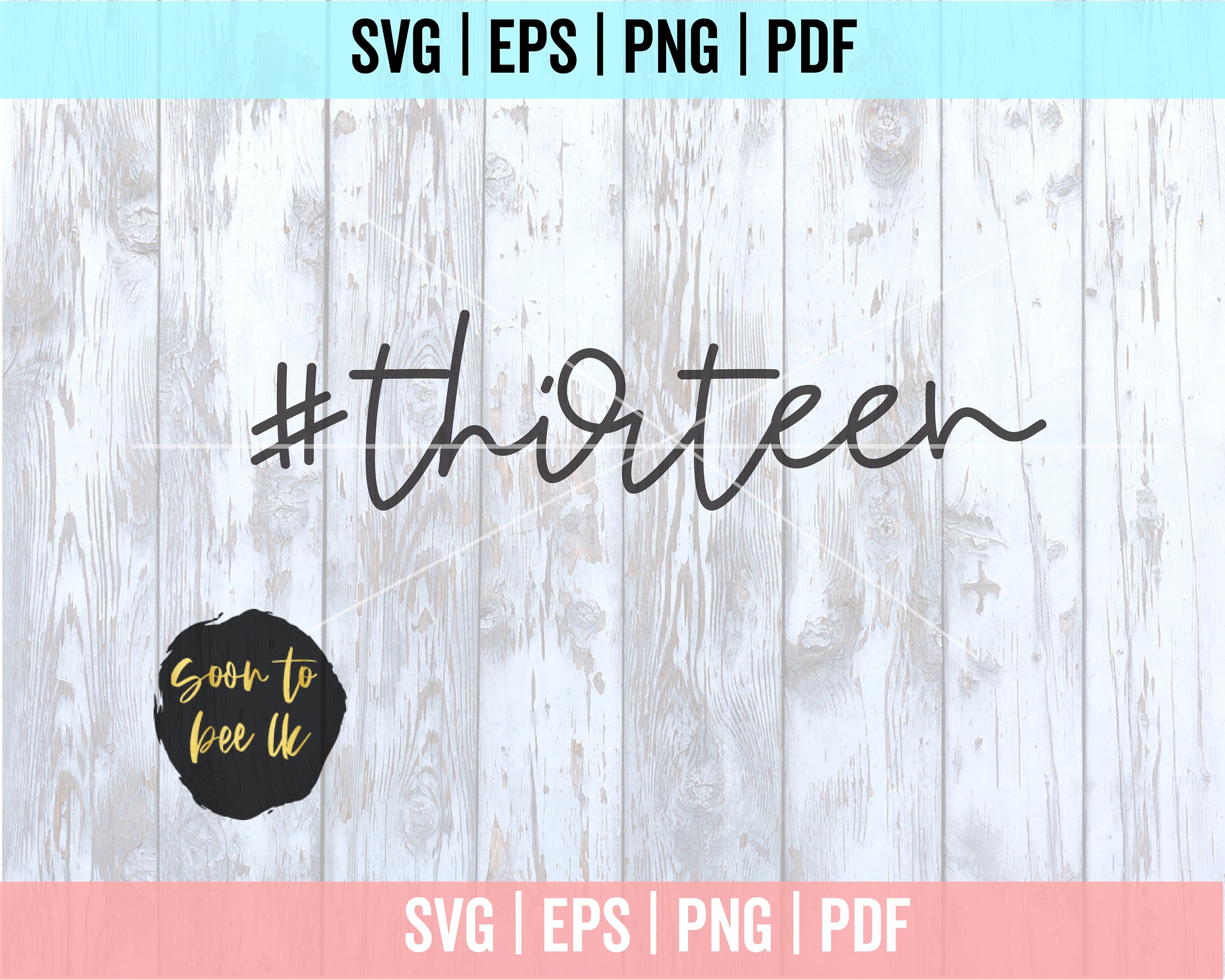 Girl Cut File 13th birthday svg Thirteen Svg Teenager svg Thirteen ...