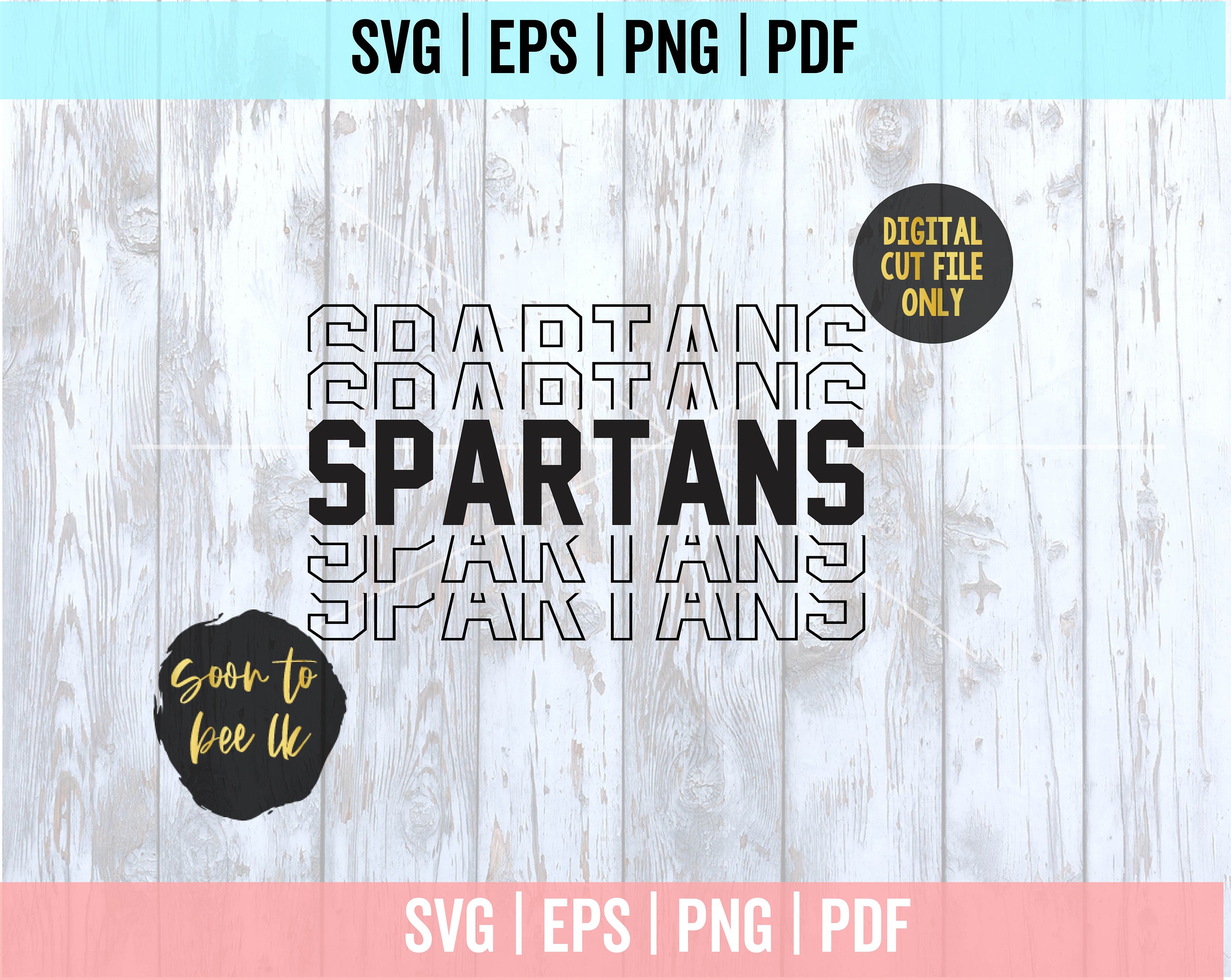 Spartan SVG Spartans SVG Spartan Football SVG Svg Files for - Etsy