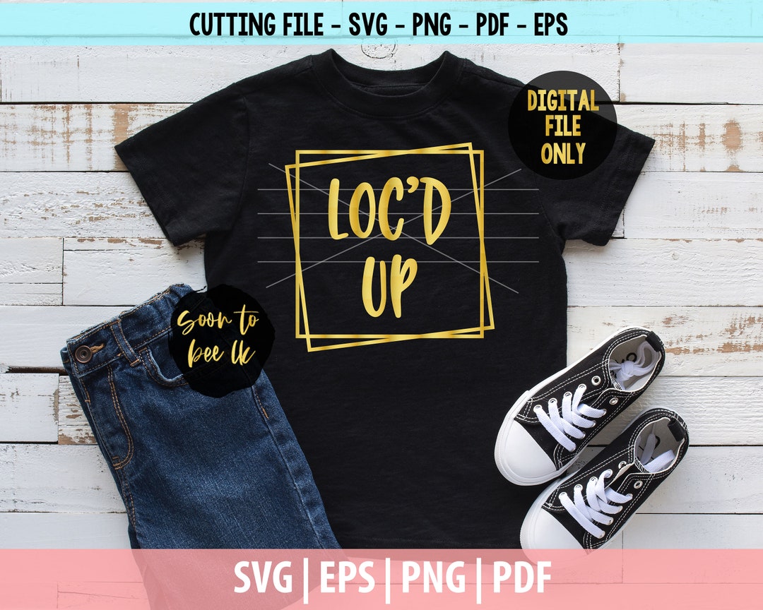 Natural Hair SVG, Loc'd up SVG Cut File for Cricut or Silhouette, It's ...