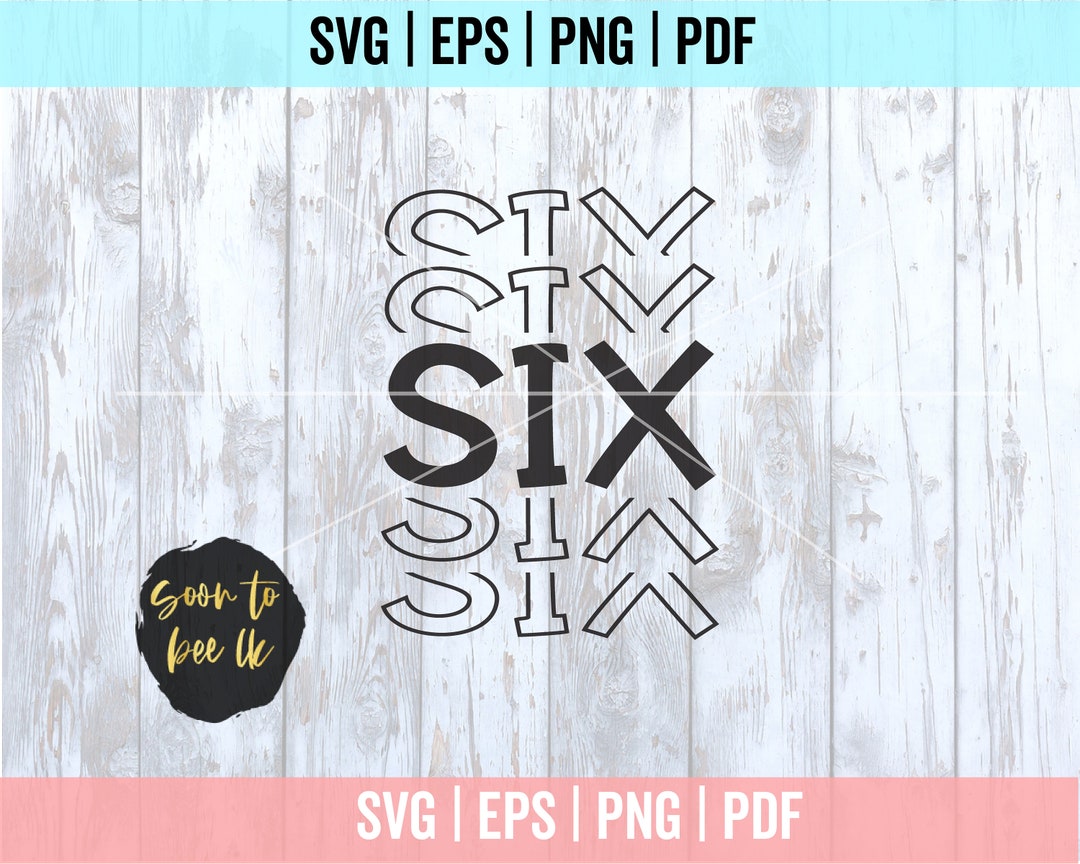 6th Birthday Svg Six SVG 6th Birthday Girl Svg 6th Birthday - Etsy Canada