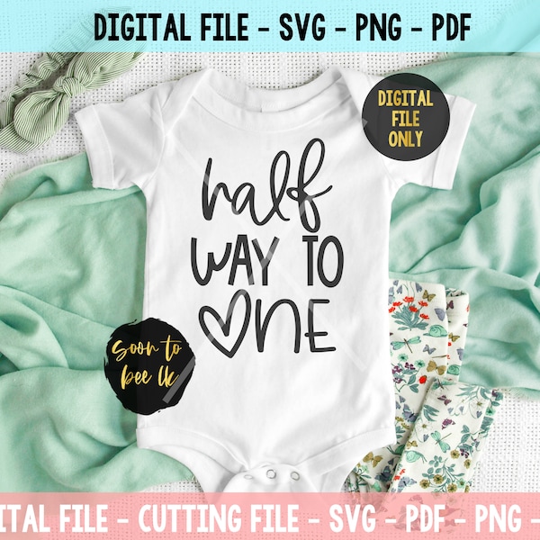 Half Birthday - Etsy