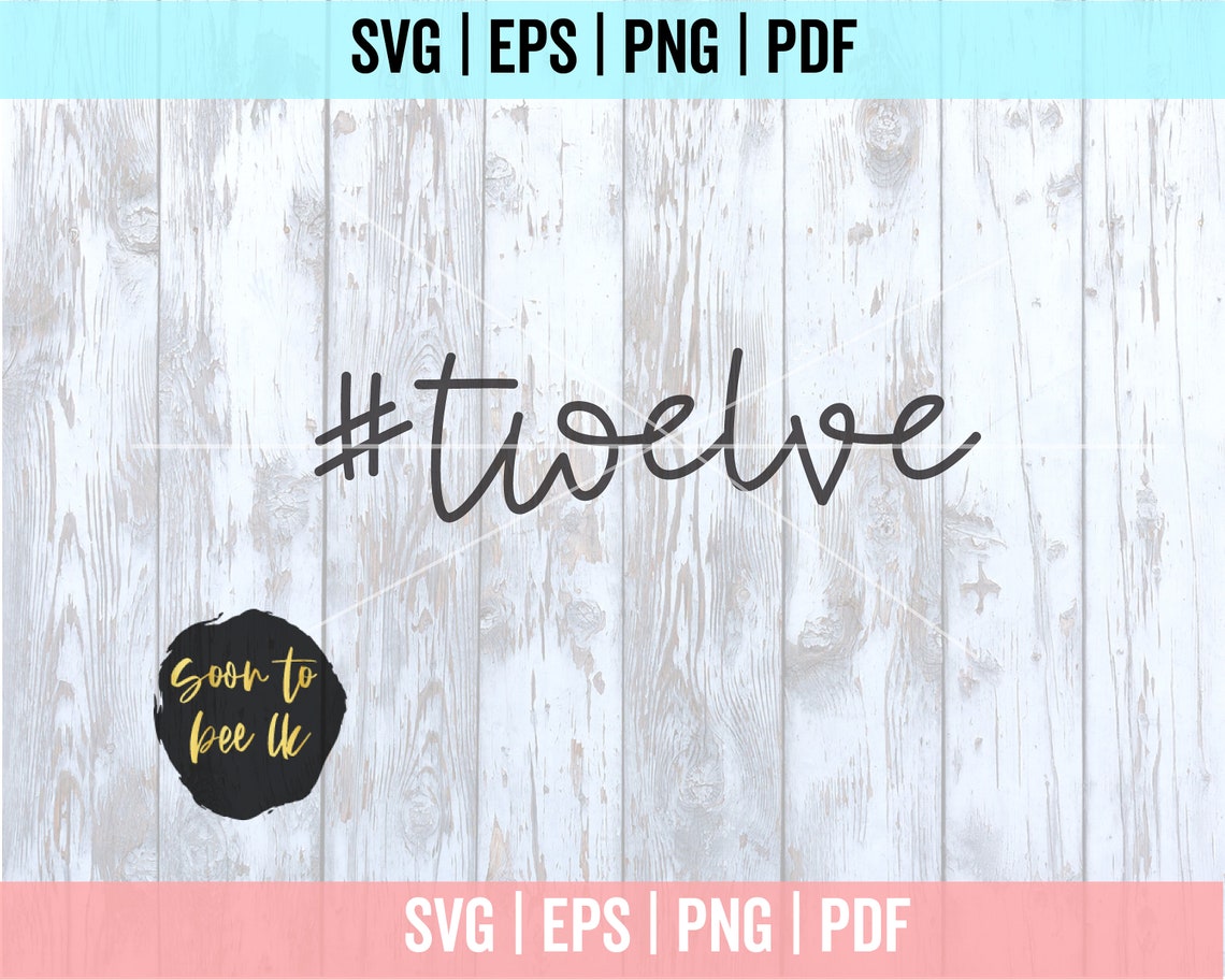 12th Birthday Svg Twelve Birthday Squad 12 Years Old Svg - Etsy