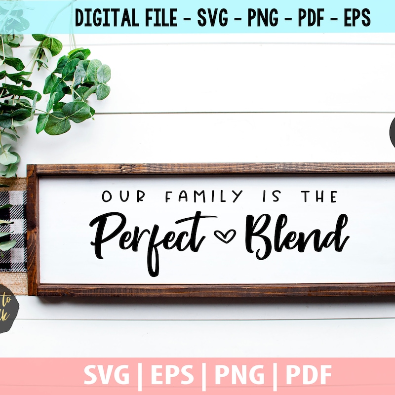 Blended Family Sign - Etsy