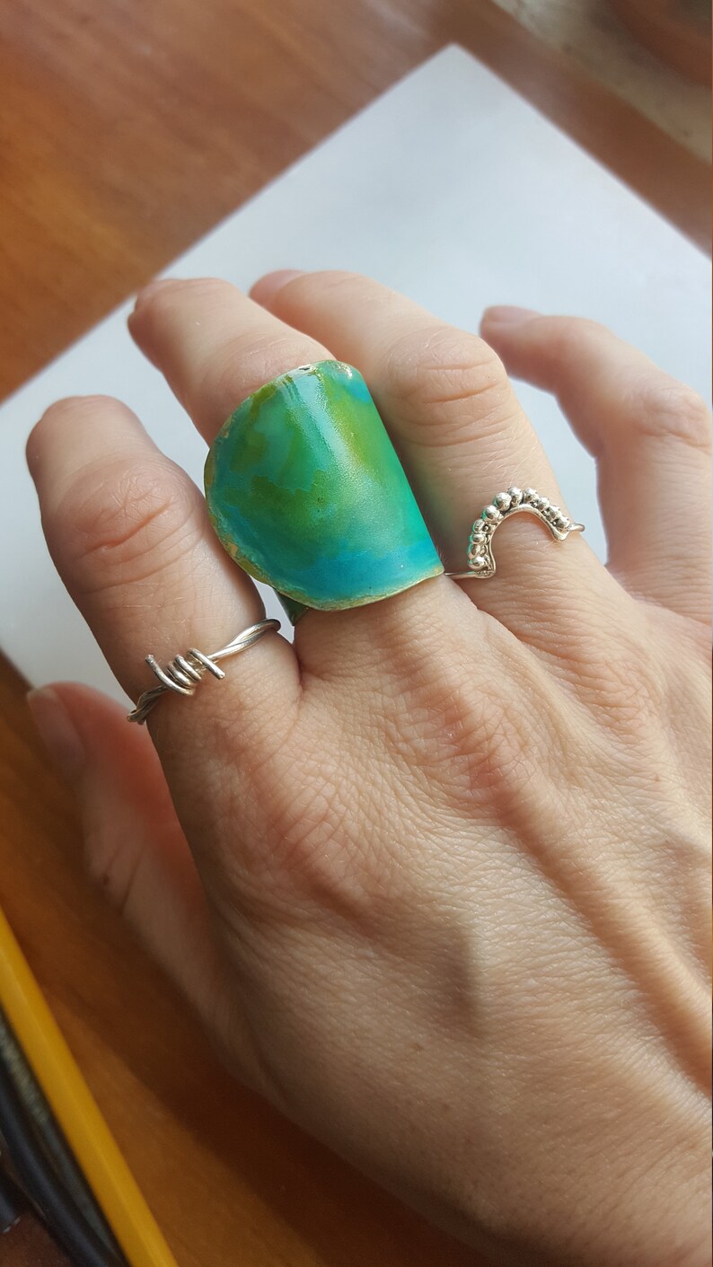 Patina Ring Wrap - Etsy