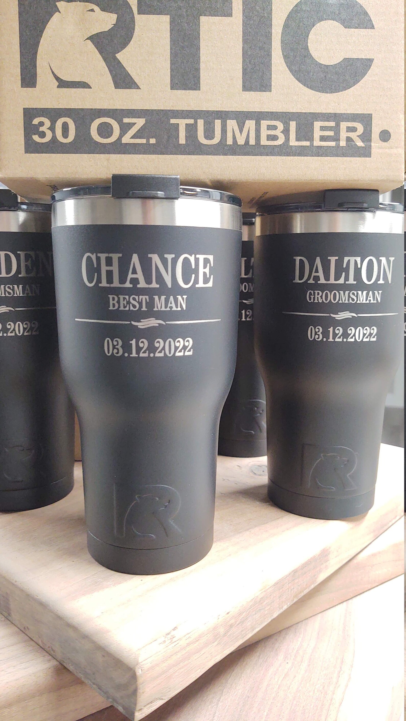 Custom Stainless Steel Tumbler RTIC 20 or 30 Oz Double - Etsy