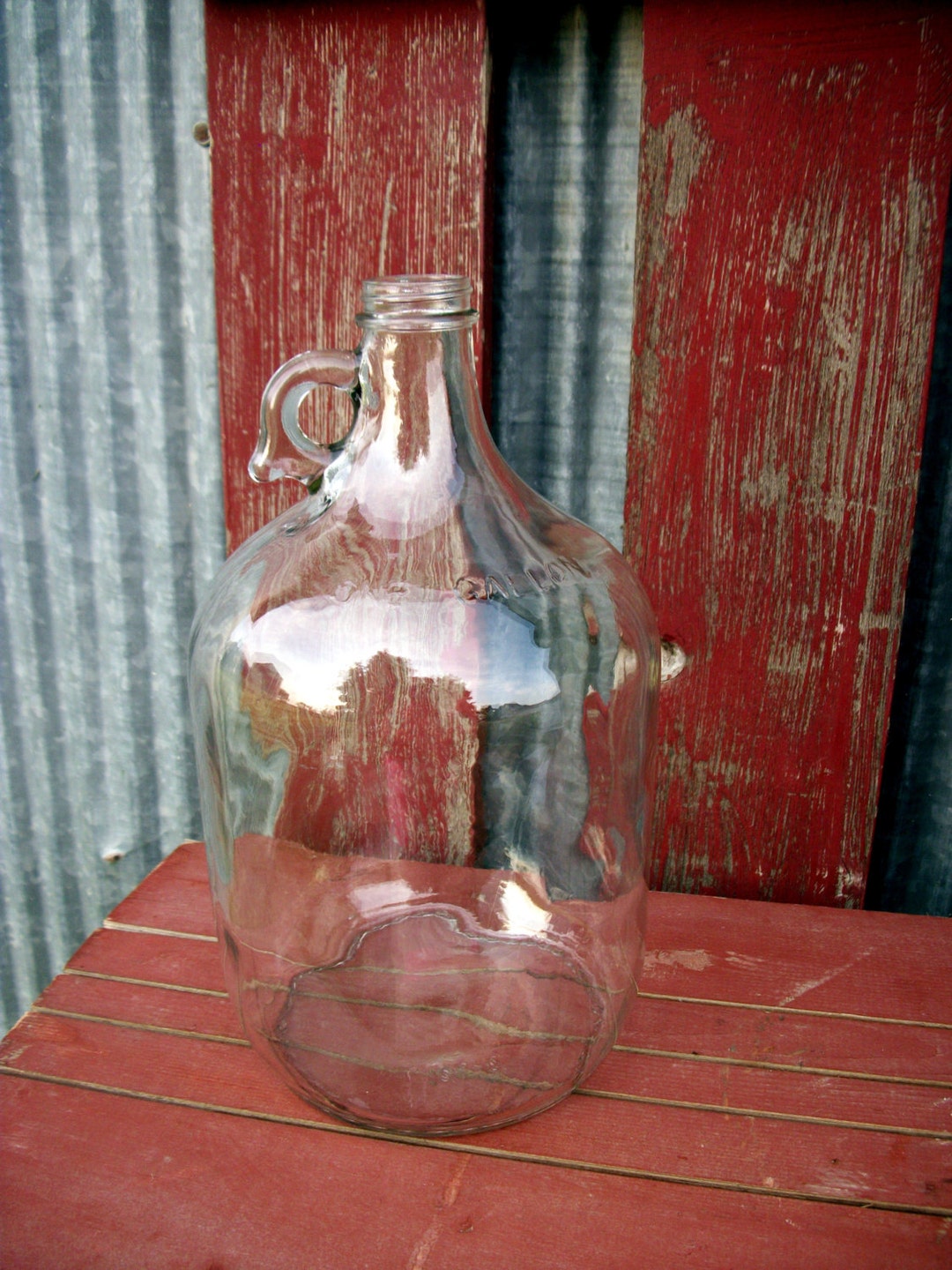 Honeymoon Fund | DIY Glass Gallon Jug | Beer Growler | Wedding Dollar ...