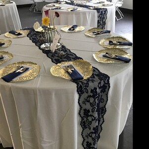 Sample of 1 Gold Doily | 12" Inch Gold Lace Foil Doilies | Fancy French ...