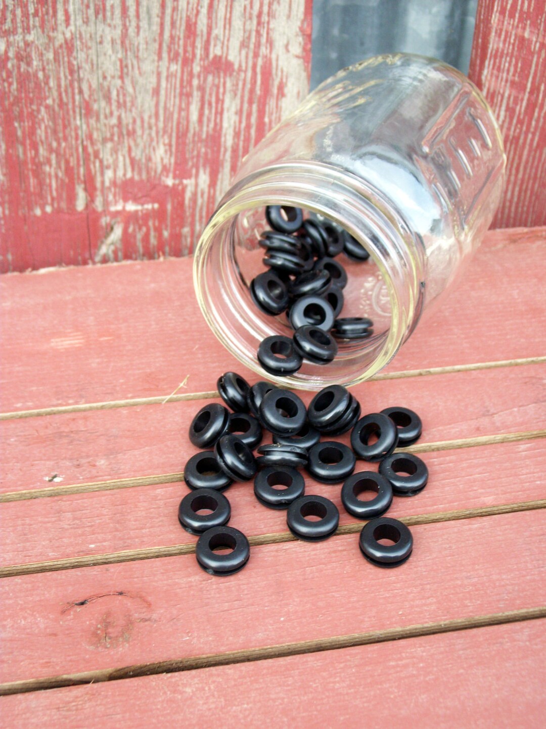 Grommets for DIY Mason Jar Straw Lids 4 Silicone Grommets | Create Your ...