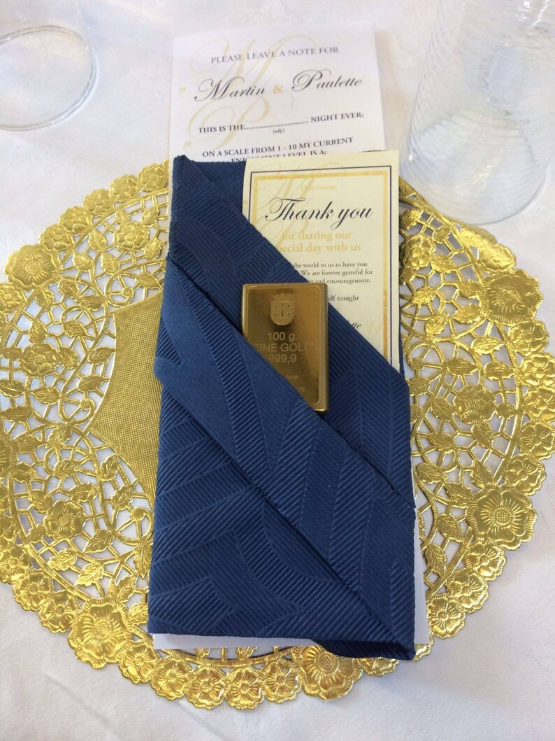 Sample Metallic Round Gold Doily 12" Inch Lace Foil Doilies | Fancy ...
