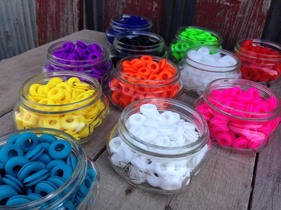 30 Colored Grommets for DIY Mason Jar Cups Tumblers - Etsy