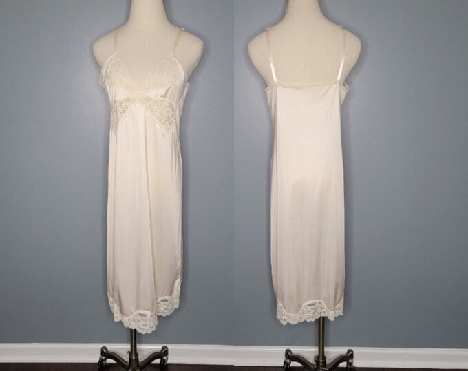 Vintage 1960s White Lace Slip Rare Vintage Lace Slip Vintage Bridal