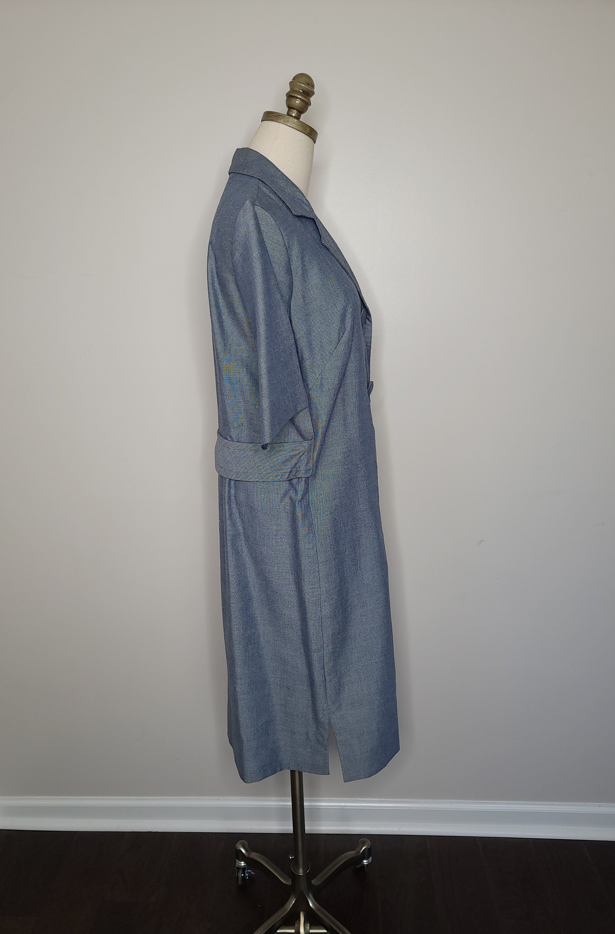 1960s Denim Dress Marcy Lee by Dallas - Etsy