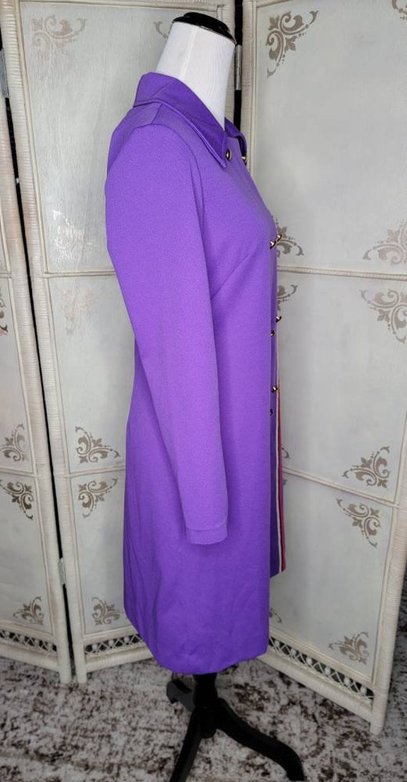 1960s Purple Mod Dress Puritan Forever Young - Gem
