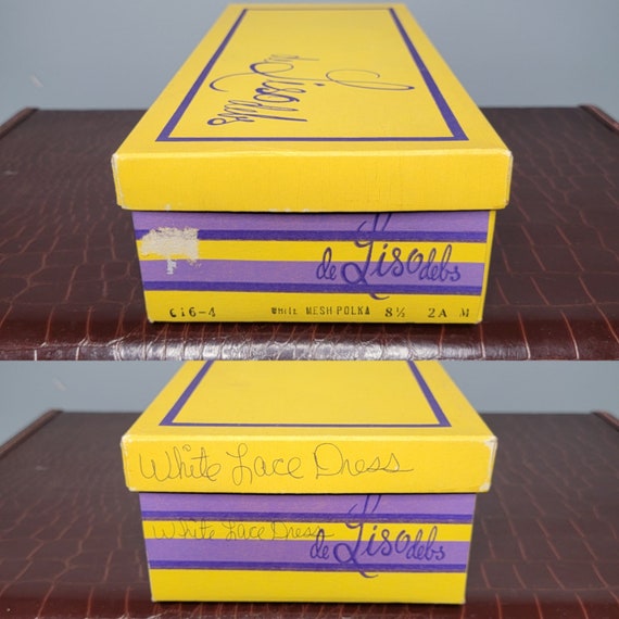 80s DeLiso Debs Ivory Pumps 8.5 Narrow 1980s White Hi… - Gem