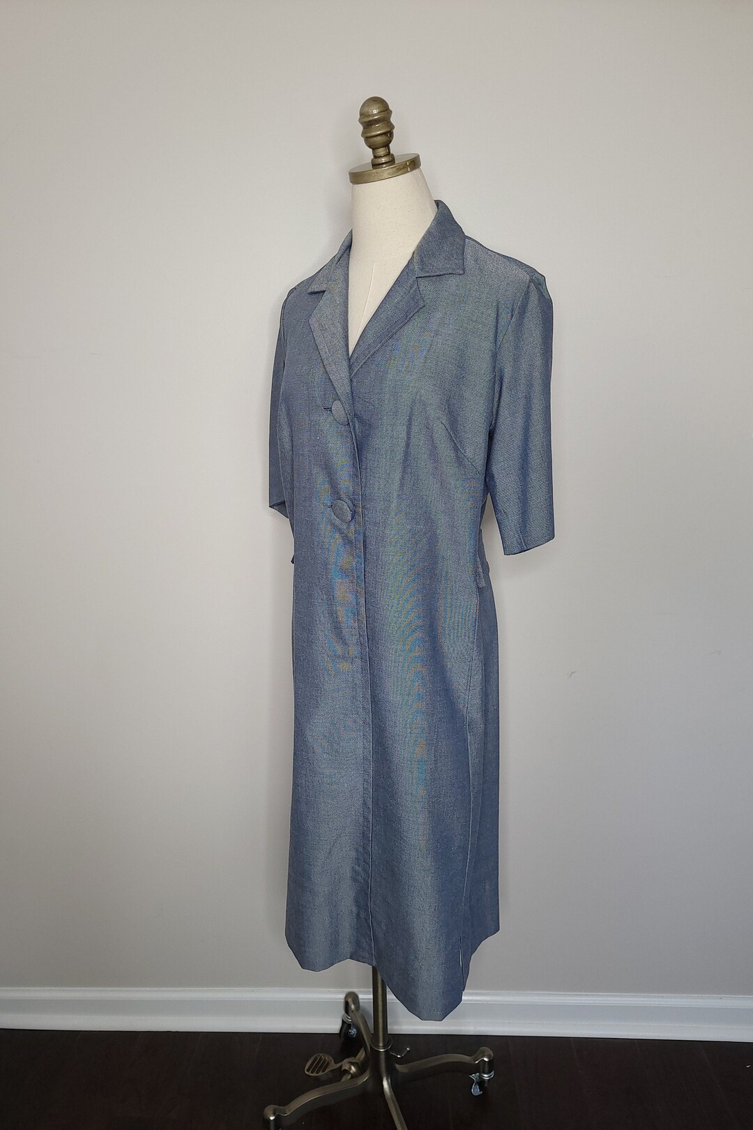 1960s Denim Dress Marcy Lee by Dallas - Etsy