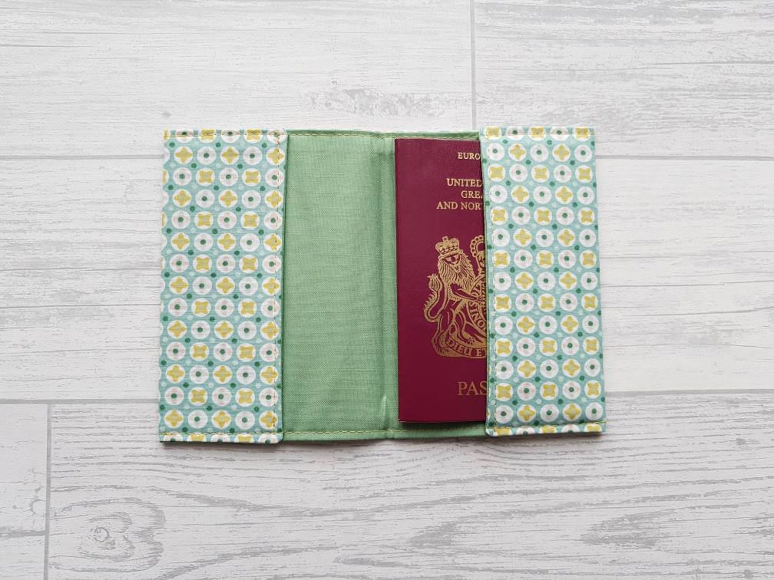 Abstract Fabric Passport Cover Polka Dot Passport Holder | Etsy