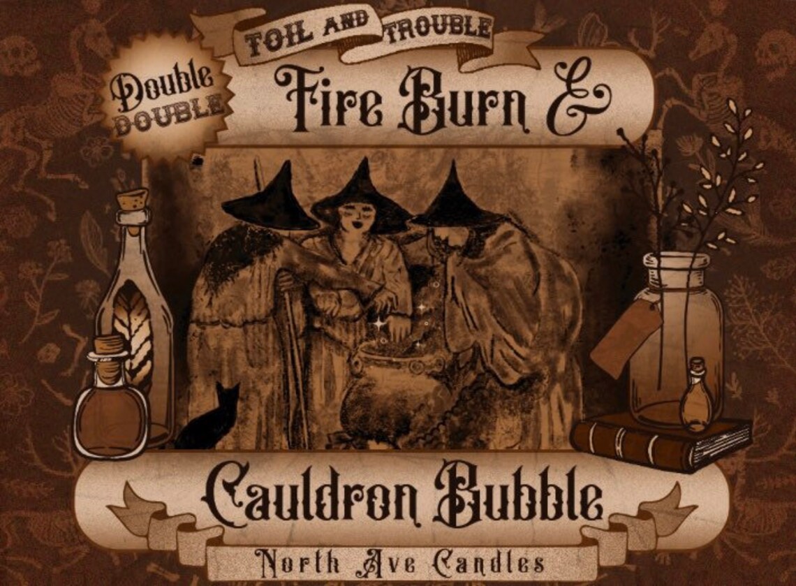 Witches Brew Candle / MacBeth Candle / Halloween Candle / | Etsy
