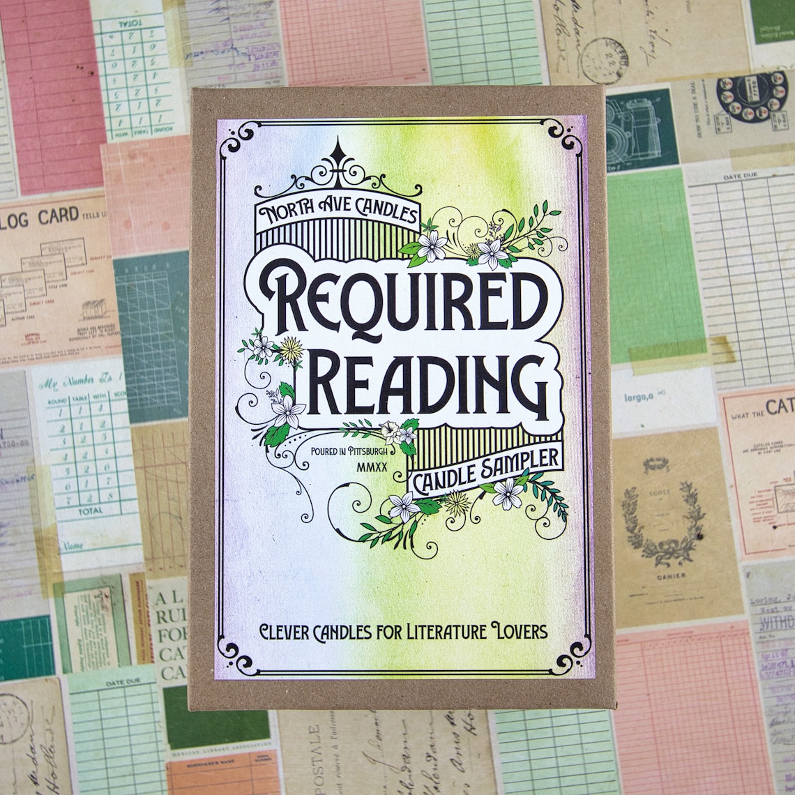 Required Reading Box Set / Book Themed Candles / Book Lovers - Etsy