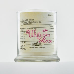 White Tea Rose Scented Candle / Inspired by Alice's - Etsy