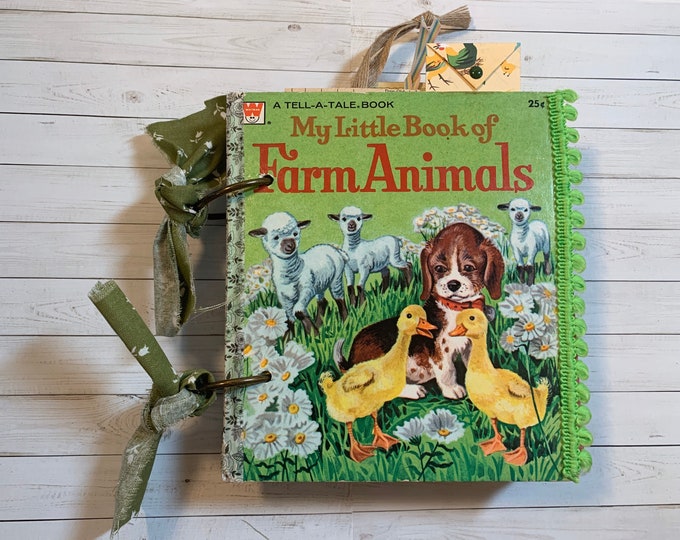 Farm Animals Junk Journal - Etsy