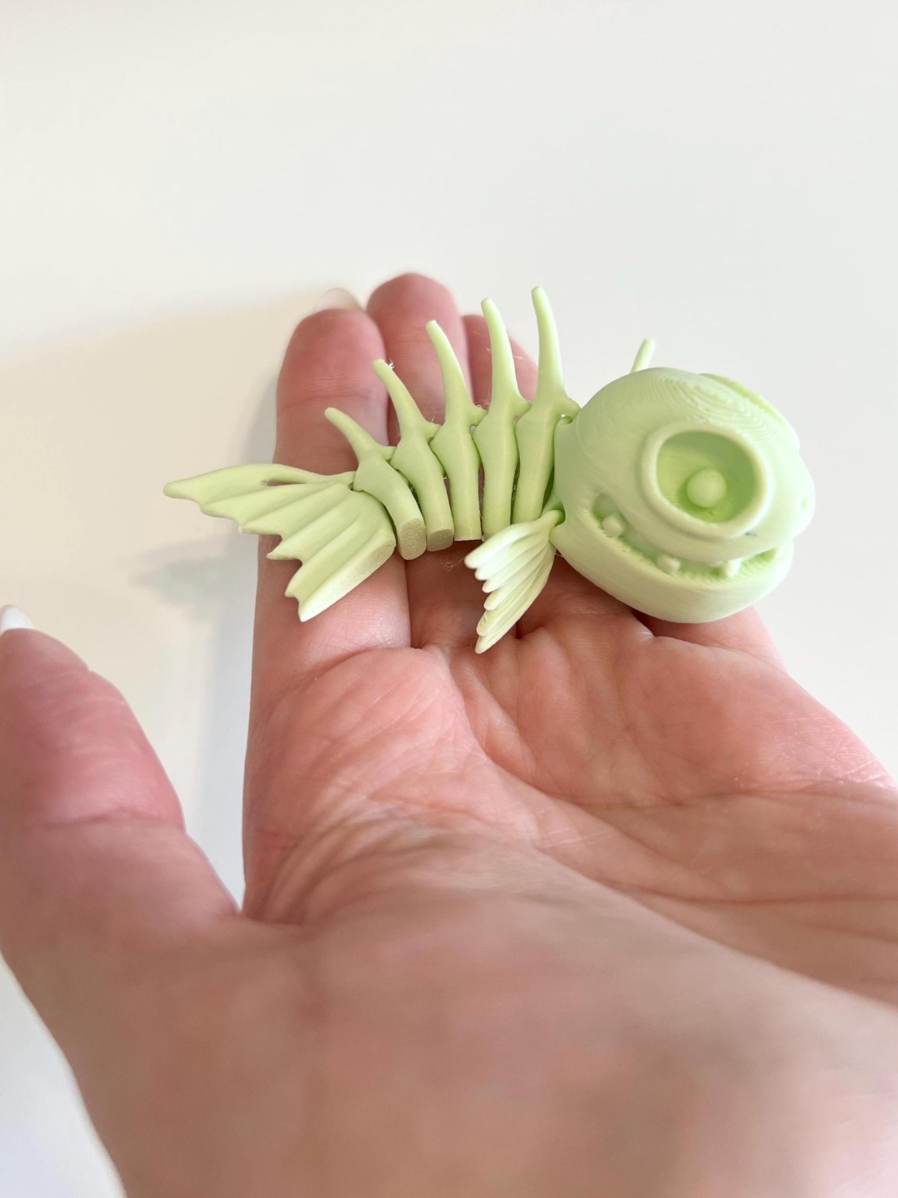 Flexi Fish 3D Printed Skeleton, Lucky Fish, Gift, Kids Toy, Unique - Etsy