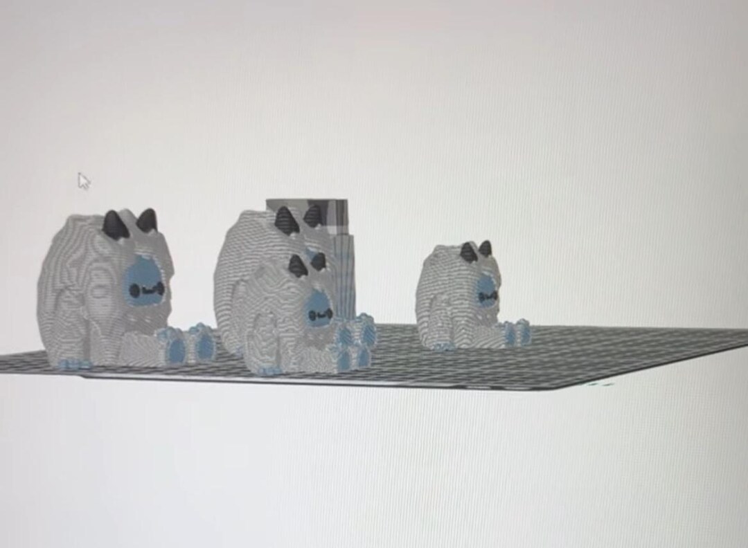 Articulated 3D Printed Yeti Fidget Set - Etsy