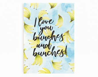 I love you bunches | Etsy