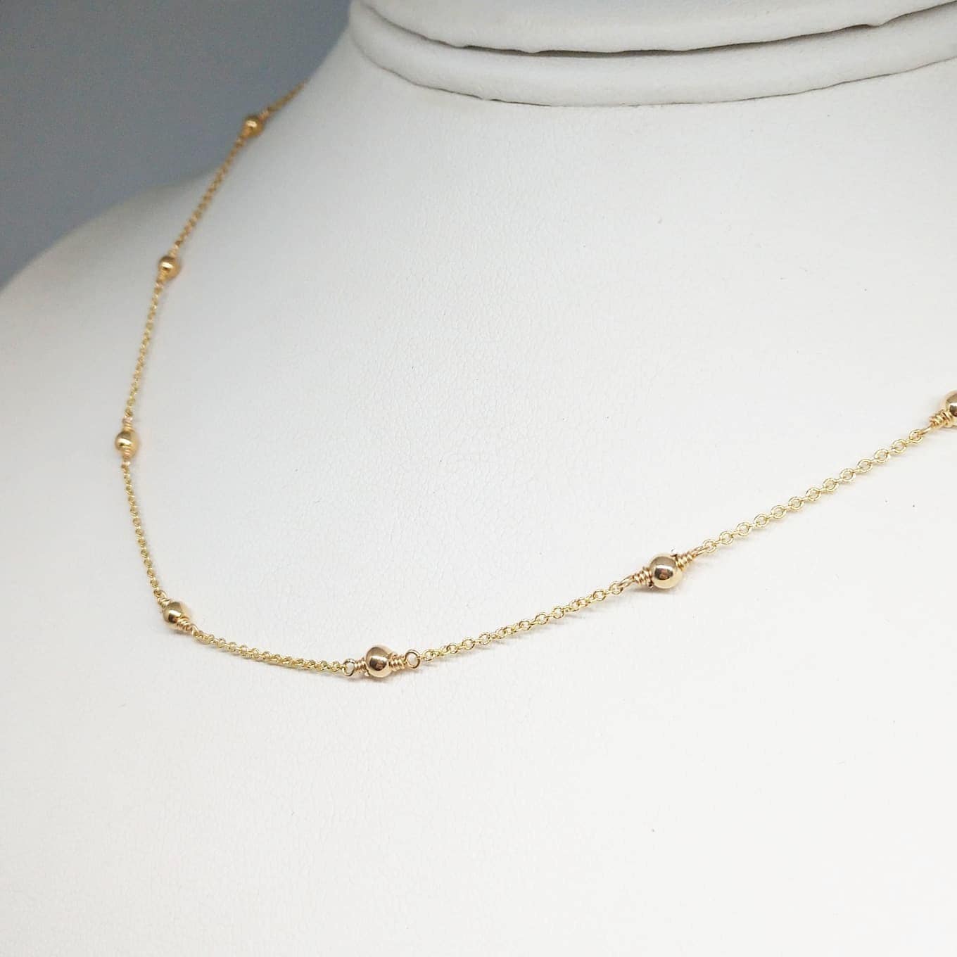 Delicate Gold Necklace for Women Layered Necklace / Handmade | Etsy