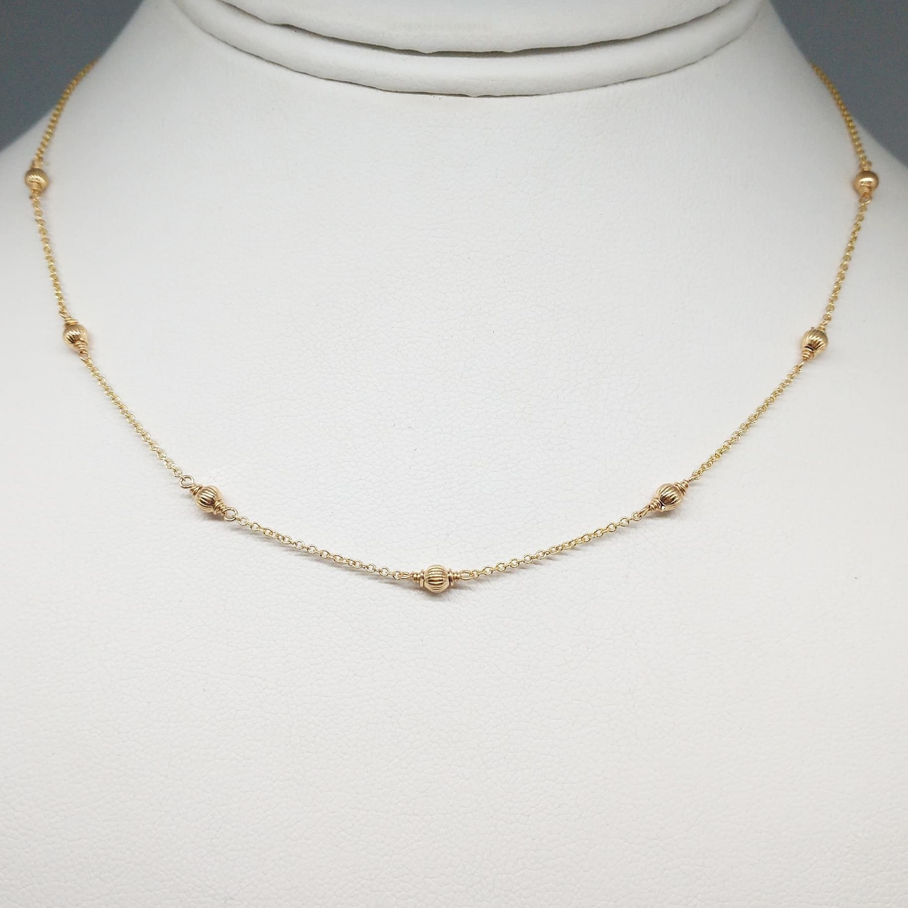 Delicate Gold Necklace for Women Layered Necklace / Handmade | Etsy