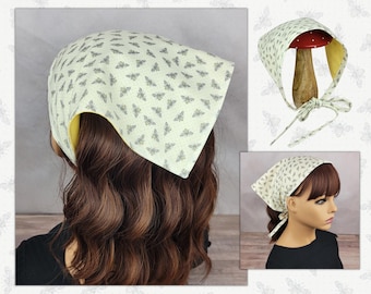 Cottagecore Head Scarf - Etsy