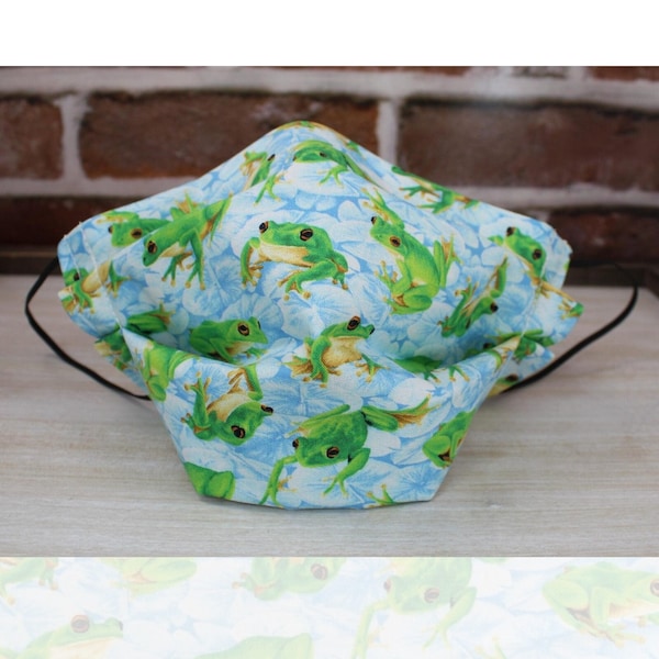 Frog Face Mask - Etsy
