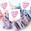 Printable Bachelorette Favor Tag for Hair Scrunchies, Personalized ...