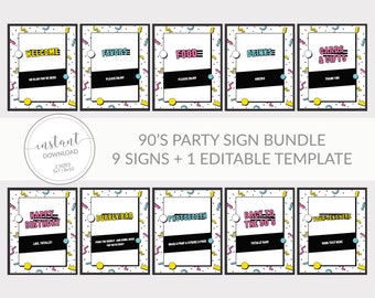 Printable 90s Decor - Etsy