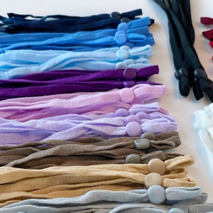 Adjustable Elastic for Face Mask, Ear Loops Elastic for Masks, 5mm ...