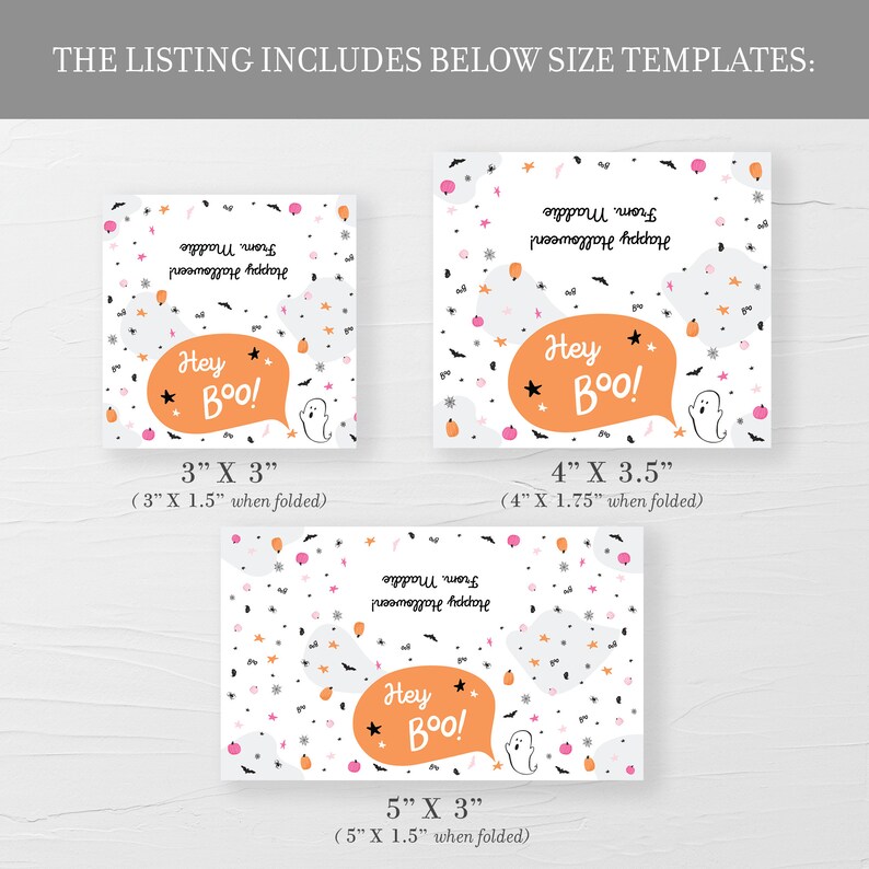 Halloween Printable Bag Topper Halloween Treat Bag Toppers - Etsy