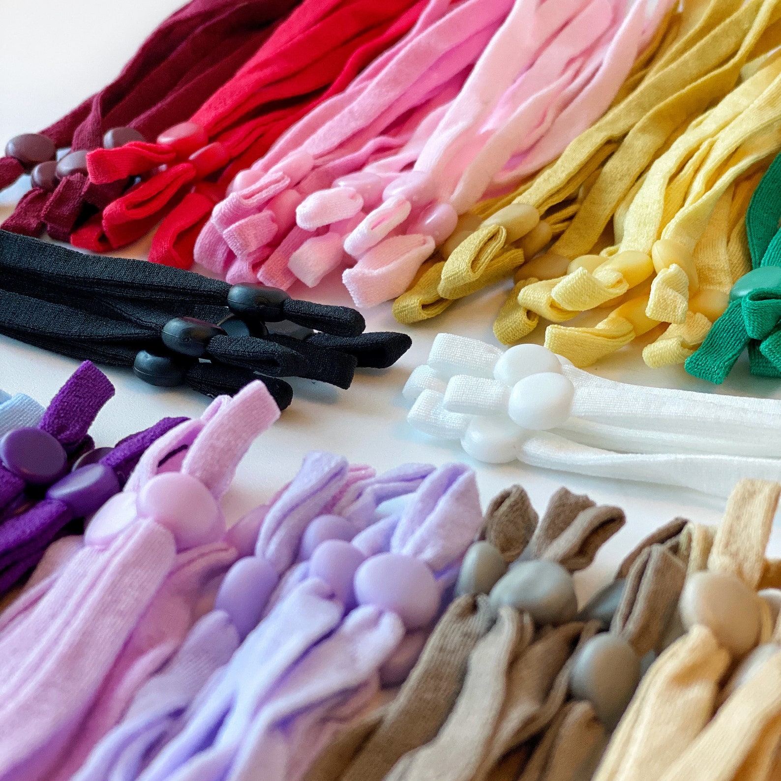 Adjustable Elastic for Face Mask Ear Loops Elastic for Masks - Etsy