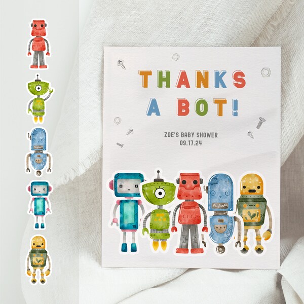 Robot Baby Shower - Etsy