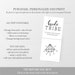 Printable Bride Tribe Tag for Hair Scrunchies, Printable Scrunchie Tag ...