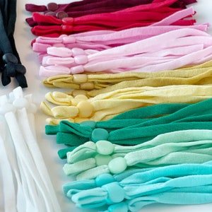 Adjustable Elastic for Face Mask, Ear Loops Elastic for Masks, 5mm ...