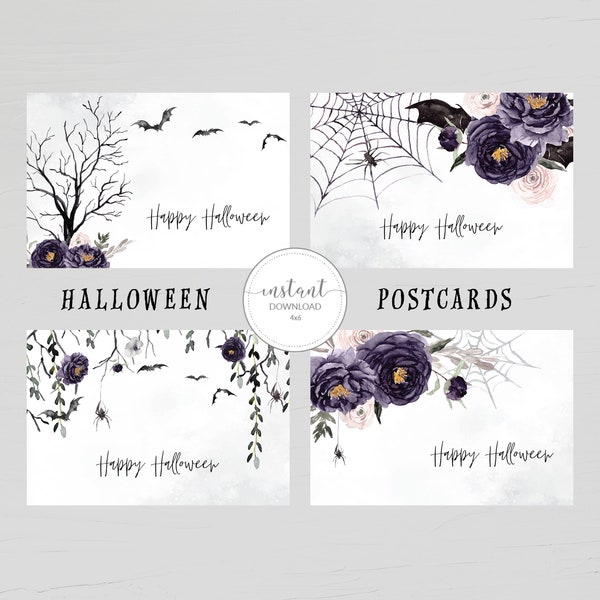 Happy Halloween Card - Etsy