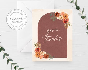 Happy Friendsgiving Greeting Card - Etsy