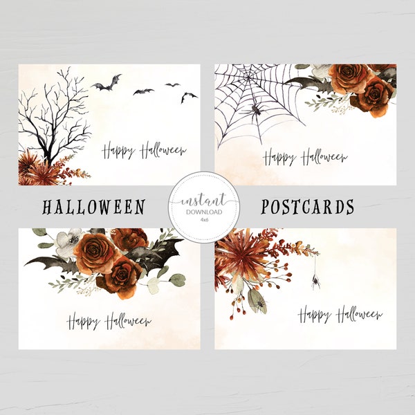 Halloween Card - Etsy