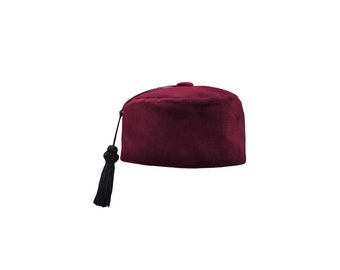 Velvet Smoking Cap - Etsy