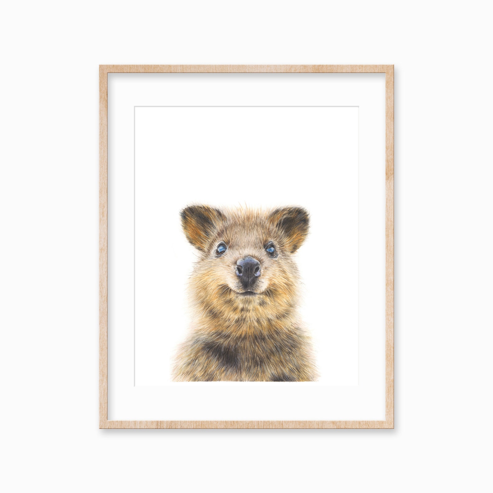 Quokka Art Print Australian Animal Wall Art Animal Art - Etsy