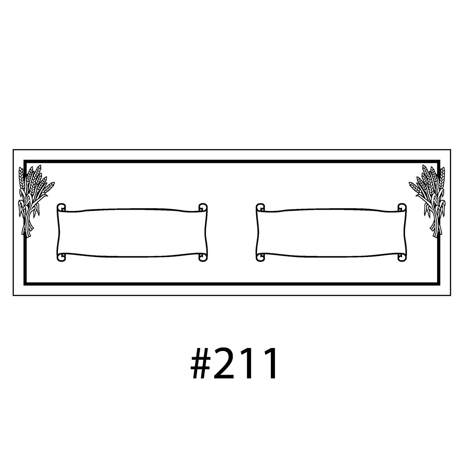 Companion Bevel Headstone- Engraving Included- Multiple Design Options ...