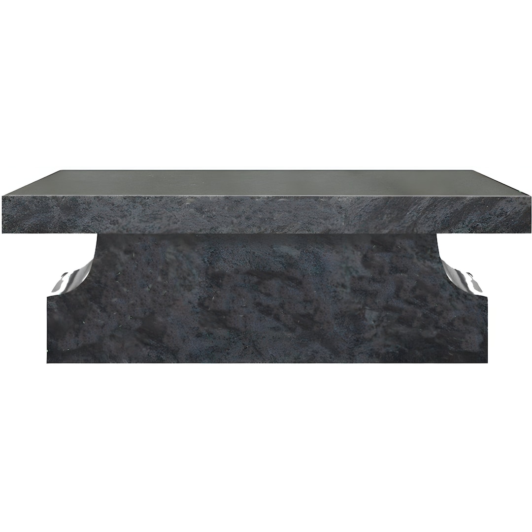 Cremation Bench- Headstone- Large Granite- Pedestal Style 2-core ...