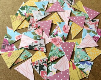 Mini bunting flags | Etsy