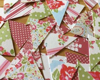 Mini bunting flags | Etsy